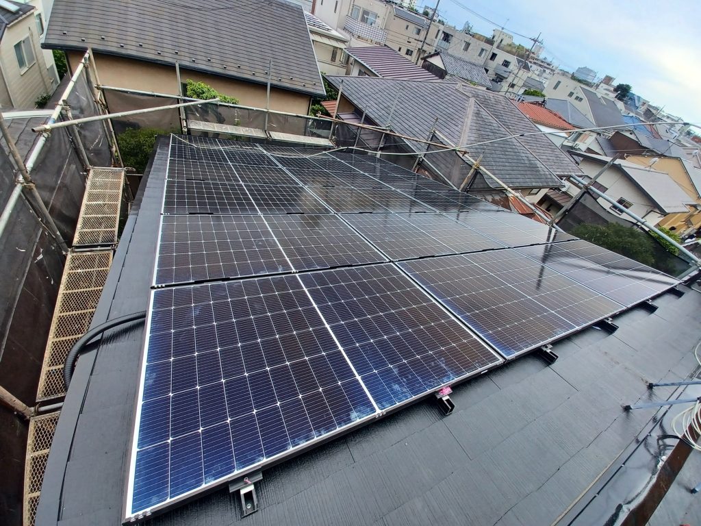 世田谷区 ソーラーパネル工事 | 山口工務店